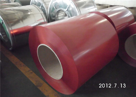 Color Coated Surface PPGL Coil / Painted Aluminum Coil  Fire Resistance