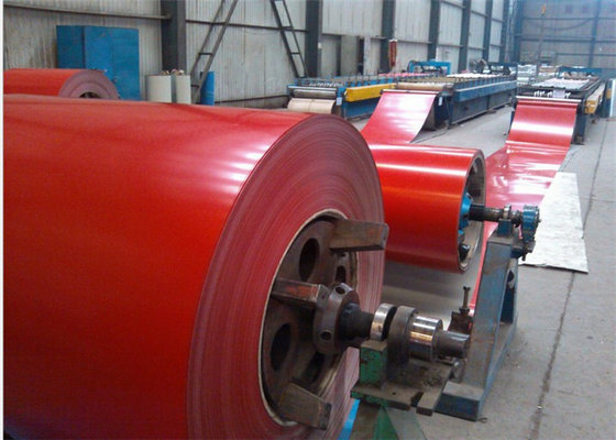 RAL Color Coated Aluminum Coil For Building , Cold Rolled Steel Strips