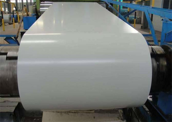 Corrugated Roof / Wall Aluminum Color Steel Coil Strip 0.5MM Thickness