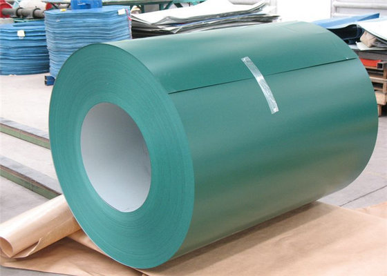 Anti Erosion Color Steel Coil Roll , Prepainted Steel Coil Environment Protect