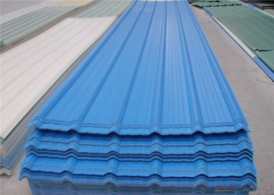 Corrugated Pre-Painted Galvanized Steel Coils With Fire Resistance Ability