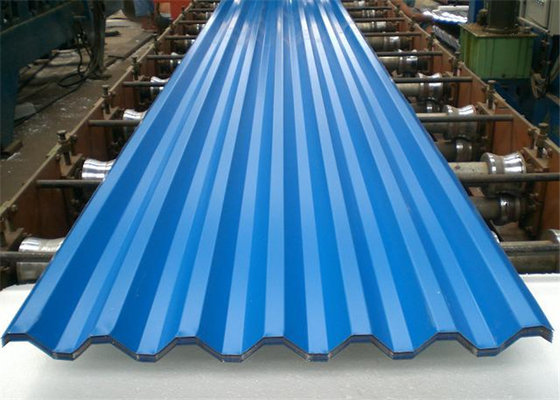 PPGL Galvalume Color Steel Roof Tile Corrugated Customized Impact Resistance