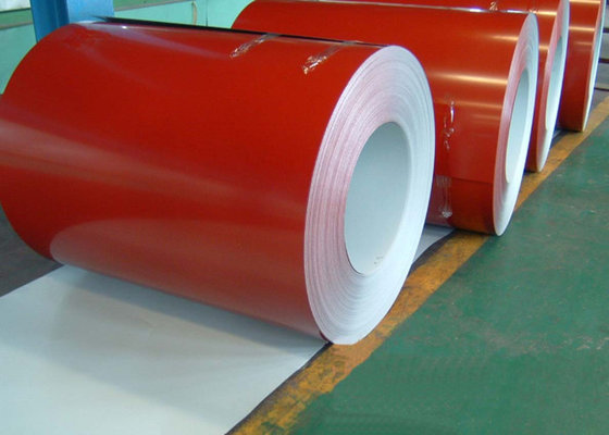 Building Colour Cold Rolled Coil Steel Enery Saving 600 - 1250 MM Width G350 G550