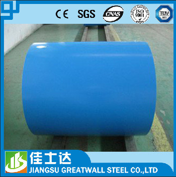 Blue Pre - Painted Galvanized Color Steel Coil With Zink Coating