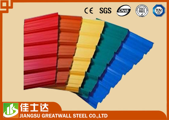 Zinc Coated Sheeting PPGL RAL Standard Color Steel Roof Tile Hot Dip Galvanized