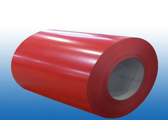 Color Coated Prepainted Galvanized Steel Coils in Red Blue White