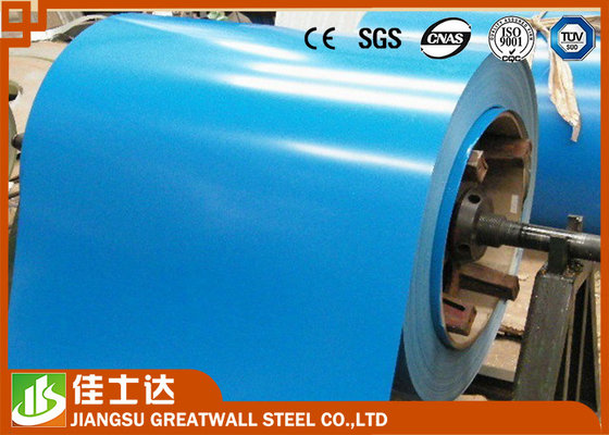 Ral Color Coated Steel Coil PE Galvanized Prepainted Steel Coil / PPGI