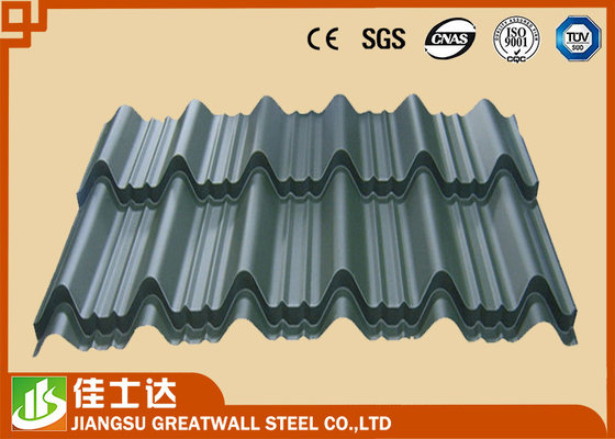SGCC HDGI Corrugated Steel Sheets Metal Roofing Panels High Strength