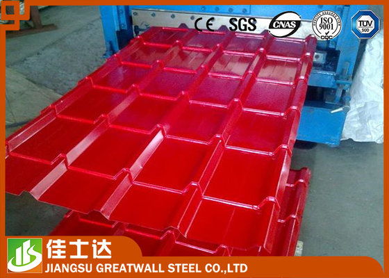 Prepainted RAL Color Coated PPGI Corrugated Iron Sheets Steel Roof Panels