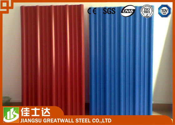 Z30-180 PPGL Color Steel Roof Tile Prepainted Colored Metal Roofing Tile