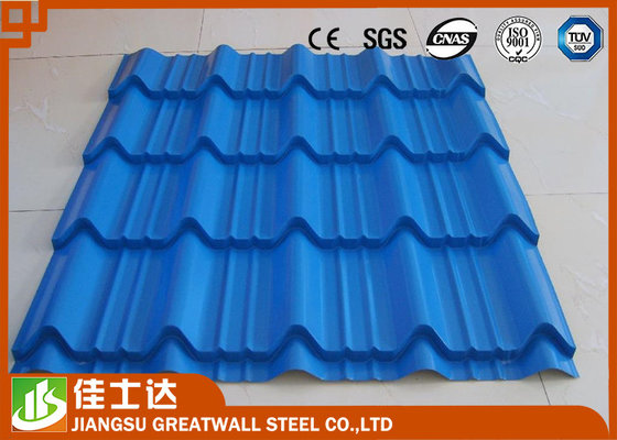 Gi / Hot Dip Galvanized Steel Sheet Corrugated Metal Roofing Sheets