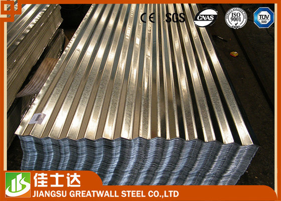 Zincalume / Galvalume Corrugated Steel Sheets Corrugated Roofing Sheets 0.12-3.5mm