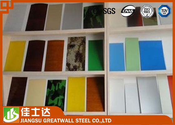 Cold Rolled Galvanized Prepainted Steel Coil Colour Coated Coils DX51D+AZ / Z