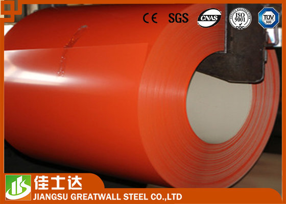 Blue Prepainted Galvanized Color Steel Coil PPGL Coils 700-1250mm Width
