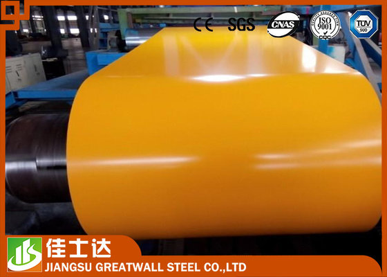 Decorative Wood / Brick Pattern PPGI Color Steel Coil / Prepainted Steel Sheet
