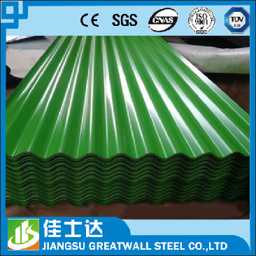 SGCC,DX51D,JIS,ASTM/Zinc 33% Corrugated metal Sheet / Zinc Aluminum Metal Roofing Panels