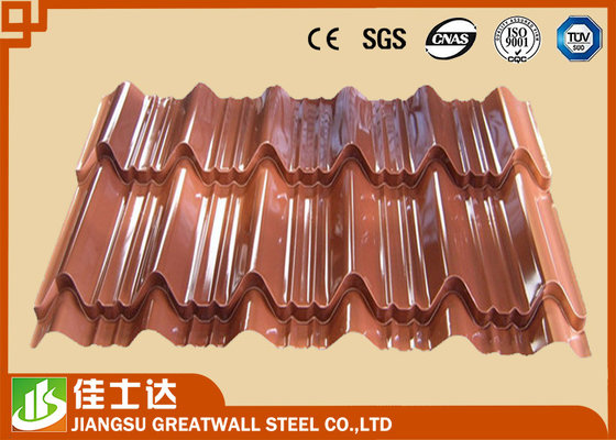 Colorful Bitumen Corrugated Steel Sheets , Insulated Roofing Panels,oil paint:PE,PVDF,SMP,HDP