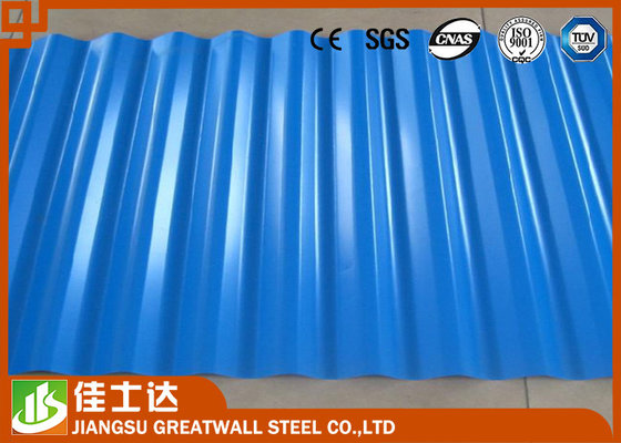 ios CE cert color coated galvalume galvanied corrugated steel sheet