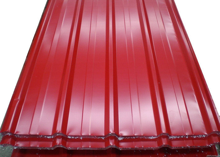 Galvanized Corrugated Steel Sheets , Steel Corrugated Panels CGCC SPCC