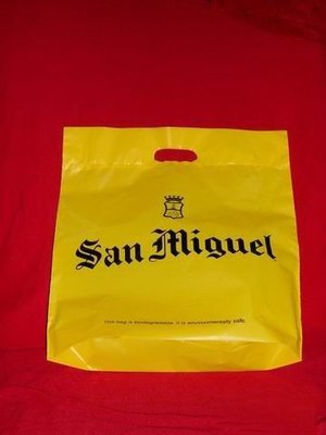 HDPE によって印刷されたポリ袋は/ハンドルの穴が付いている多袋を着色しました