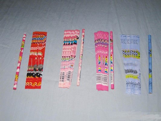 ポリ塩化ビニールの鉛筆のパッキング使用によって印刷される収縮フィルム、鉛筆のための収縮包装のフィルム