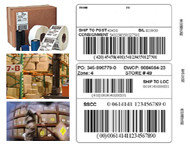 Das Papier, das besonders angefertigt wurde, druckte die glatten/Lech/kein Ende Aufkleber für Logistik