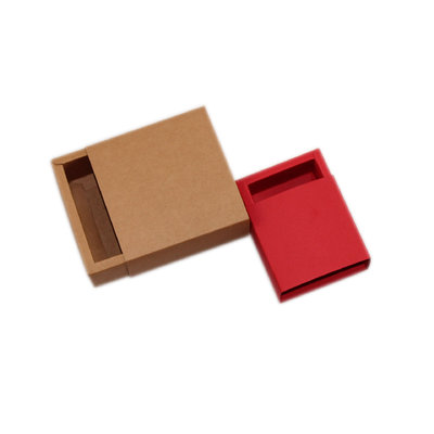 Craft paper die cut custom soap bar packaging box with window supplier