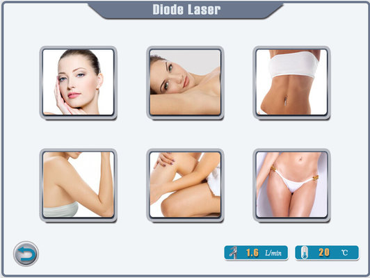 Powerful 808nm Diode Laser Hair Removal , IPL Hair Removal Machine