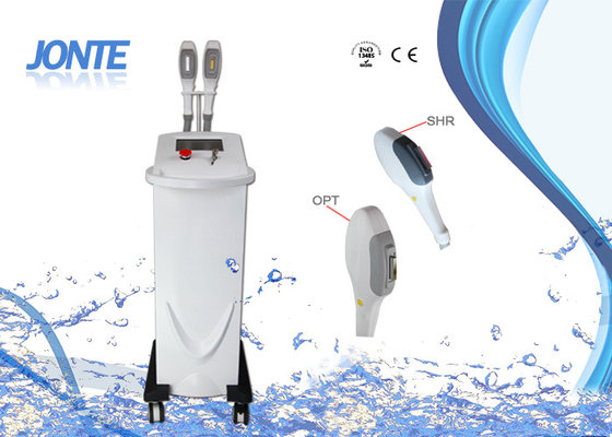 2 Handpieces IPL Beauty Machine For Skin Tightening 1 - 10Hz Frequency