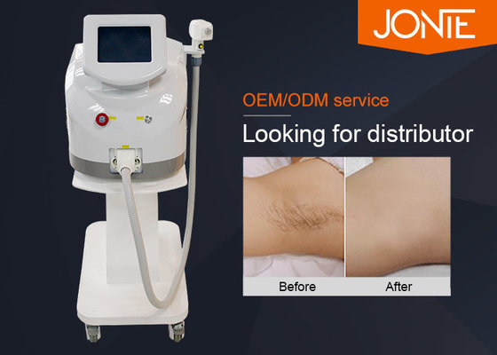 10 BARS 810nm Portable Laser Hair Removal Machine , Laser Depilator Machine With 12 * 20 Mm