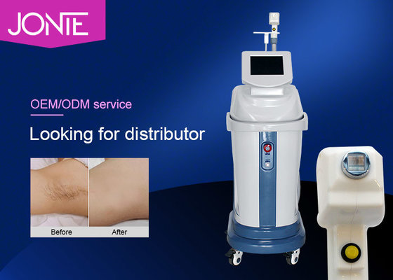 Permanently 808nm Diode Laser Body Hair Removal Machine TEC Water Tank Cooling System