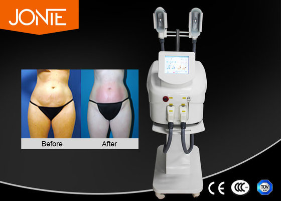 8 inch Cryolipolysis fat freeze slimming machine for weight loss , Two handpieces