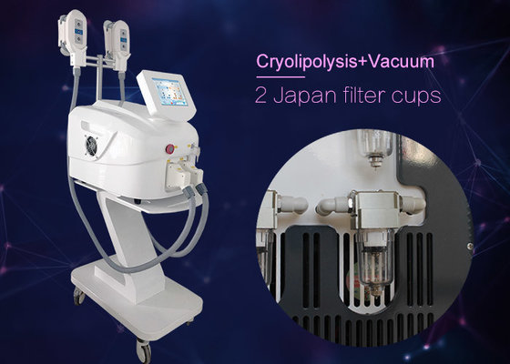 Cryolipolysis Fat Reduction Body Shaping Machine Two Hand Pieces