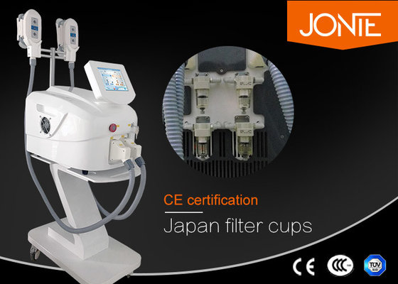 Portable Cryolipolysis Slimming Machine With Double Hand Pieces Working Simultaneously