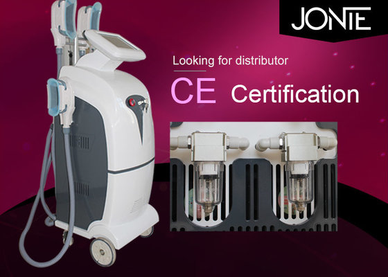 10 Inch LCD Cryolipolysis Freezing Body Shaping Machine 450mm Length