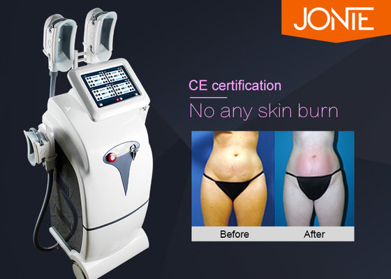 Hot in Europe Gray and White 4 handles Cryolipolysis Slimming Machine for Clinic use