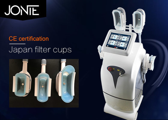 Vertical freeze Fat Freeze Slimming Machine , Vacuum slimming machine multifunctional