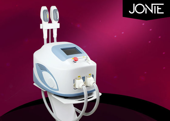 Two System Eligh Rf + Ipl Hair Removal Machine With Two Handles For Acne Treatment