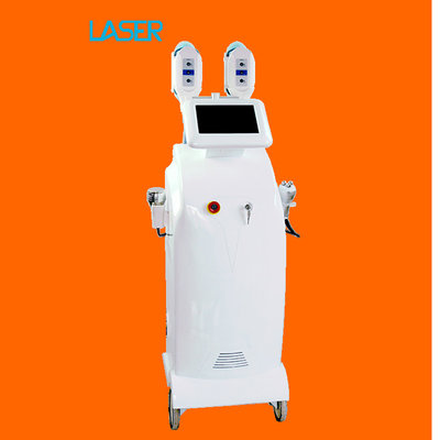 White Color 2 Handles Fat  Freezing Machine / Slimming Body Shaping Machine