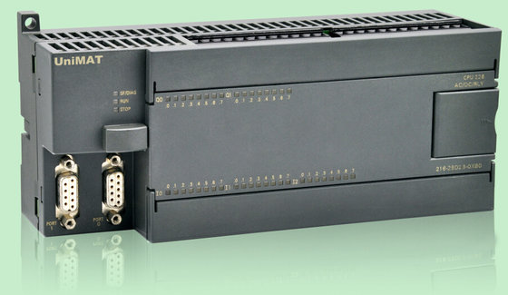 UniMAT programmable Logic controller 200 PLC 24DI / 16DO equivalent of Siemens PLC