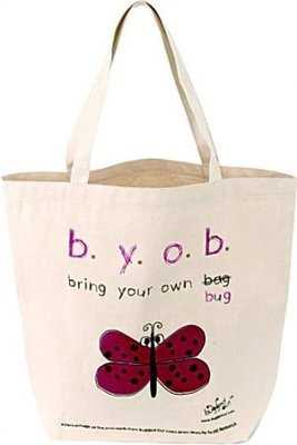 Cotton canvas tote bag