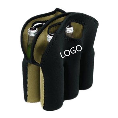 neoprene Six - Pack beer bottle bag