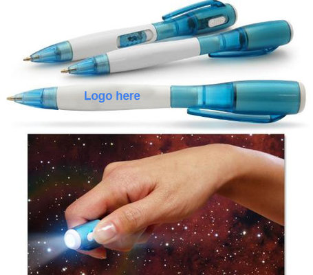 Flashlight Pen; LED light Ballpoint Pen