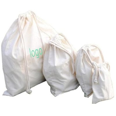 9oz canvas Canvas drawstring bag