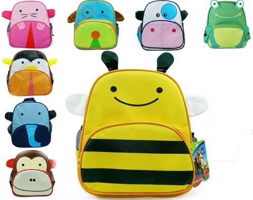 animal shaped oxford school bag