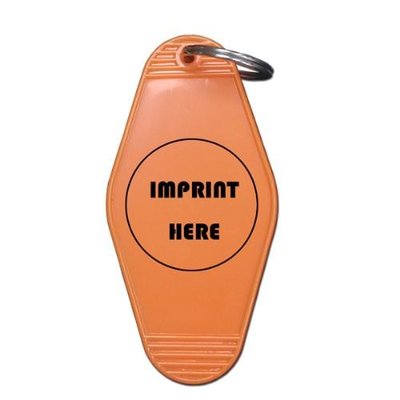Vintage style motel key tag