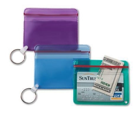 Waterproof Wallet with Key Ring