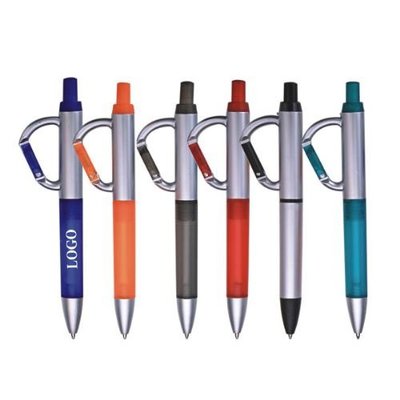 Carabineer Clip Ball Pen