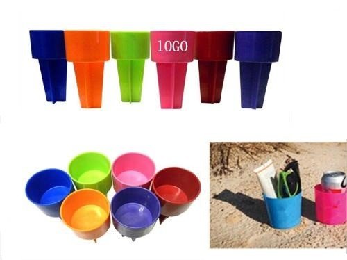 Plastic Spiker Beach Beverage Holder