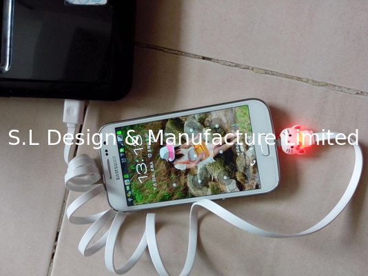 Light cartoon rechargeable cable welcome the customers' design supplier